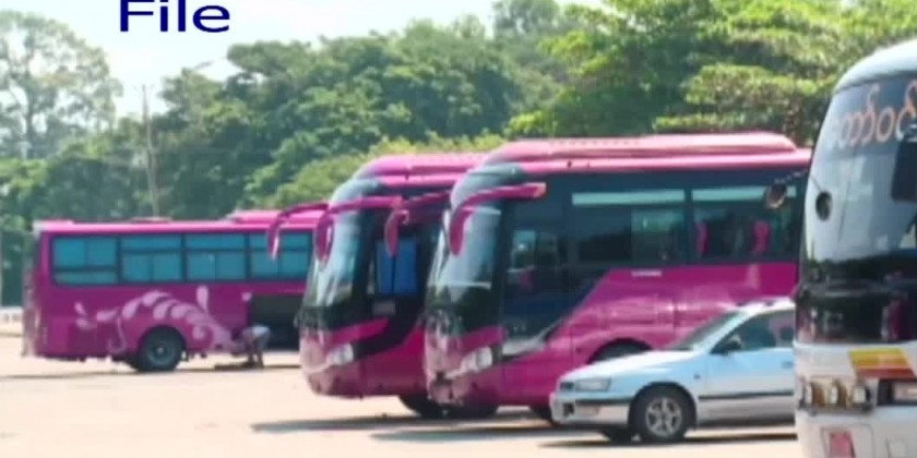 Transportation Service in NPT: 115 bus lines run to over 50 townships | Myanmar International TV